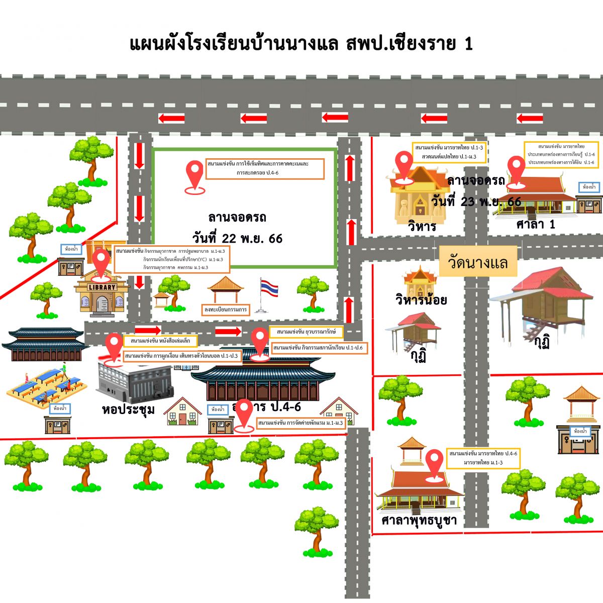 งานศิลปหัตถกรรมนักเรียนระดับเขตพื้นที่การศึกษา ครั้งที่ 71 ปีการศึกษา 2566
